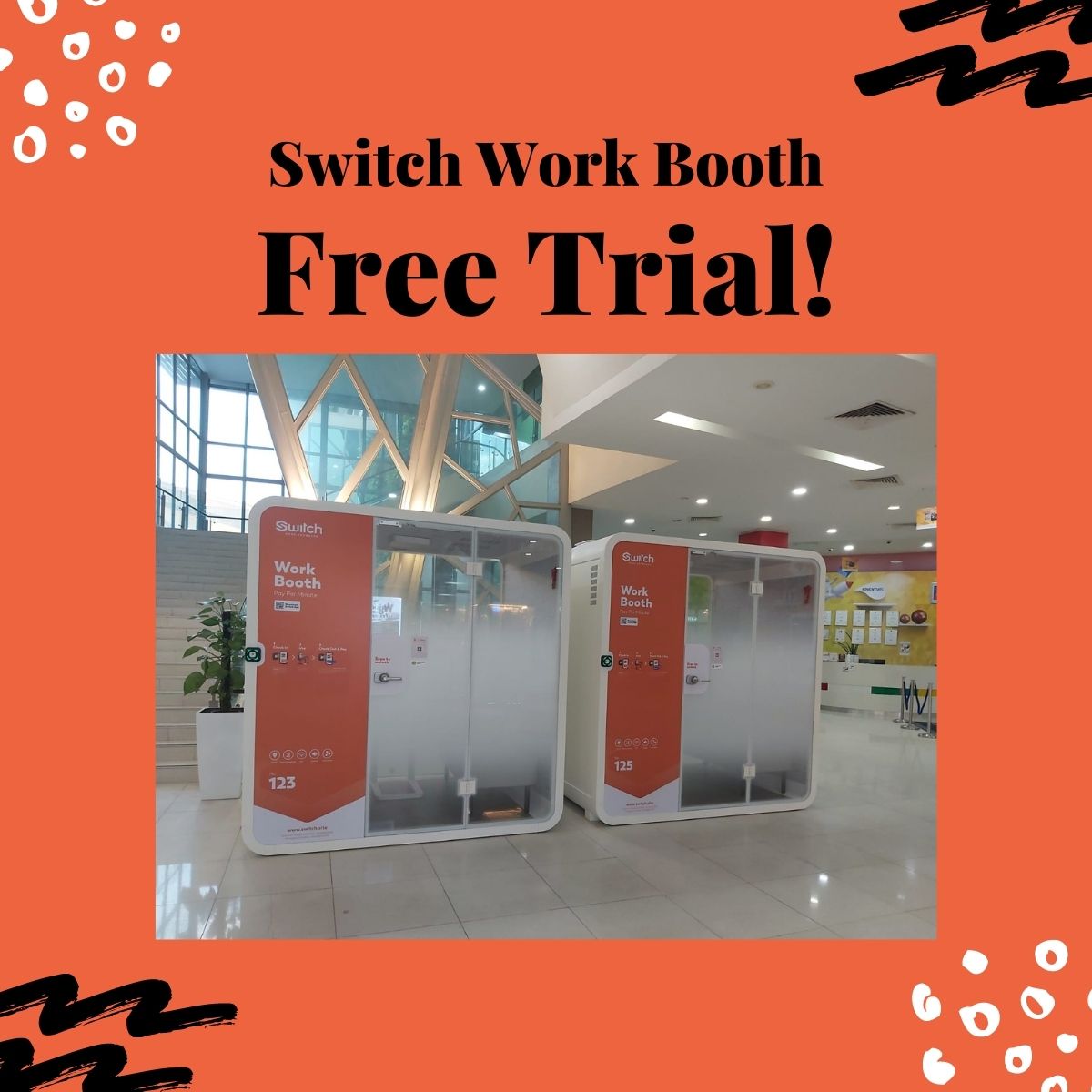 SAFRA Jurong - One-Time Free Entry To Switch Work Booth - eNSMAN